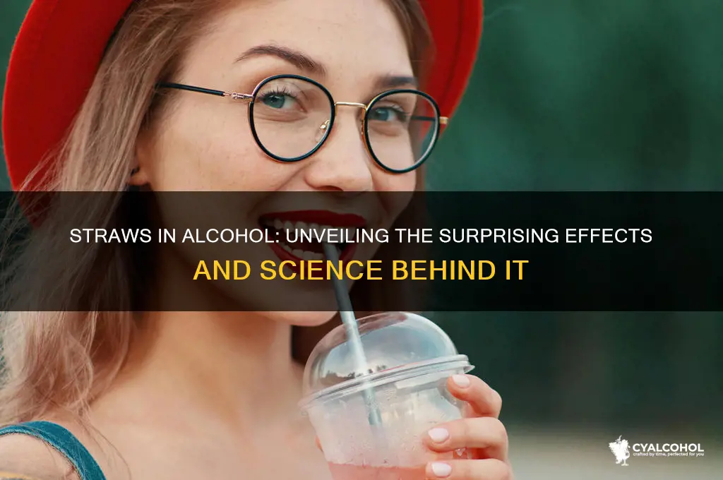 Straws In Alcohol: Unveiling The Surprising Effects And Science Behind ...