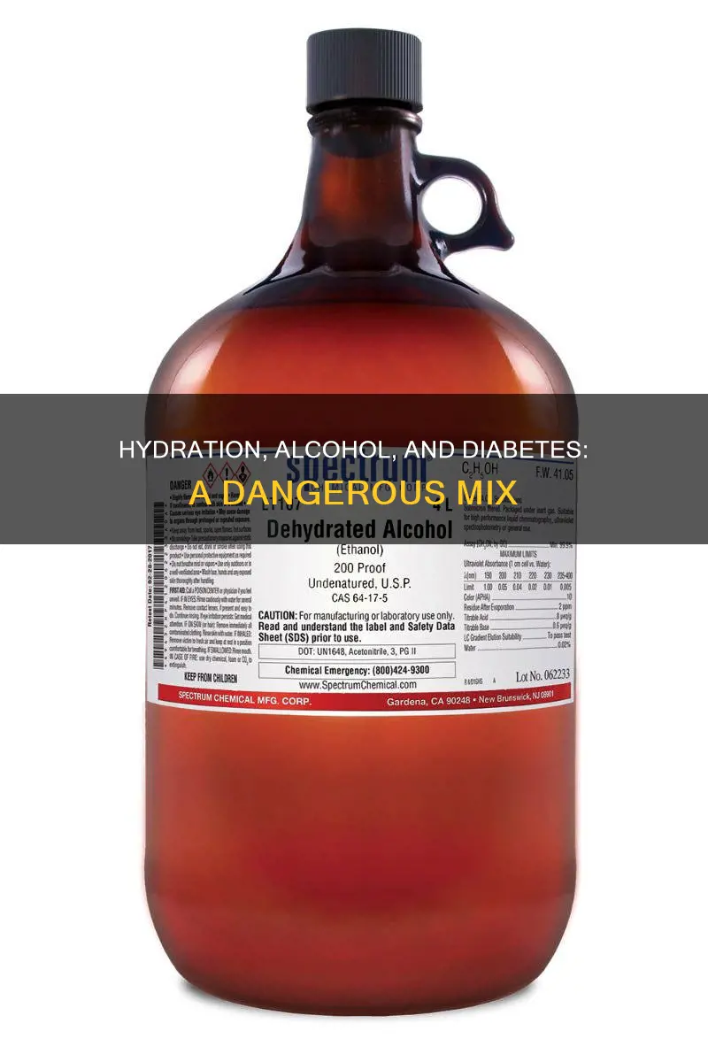 Hydration, Alcohol, And Diabetes: A Dangerous Mix | CyAlcohol