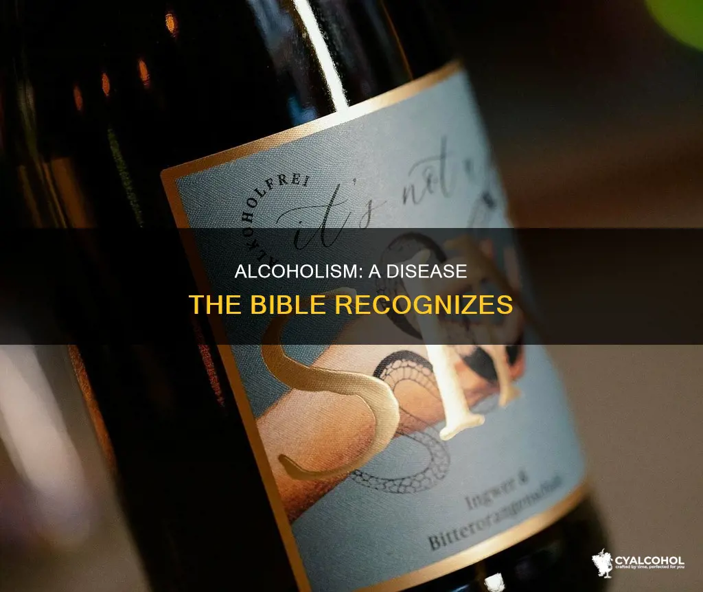 Alcoholism: A Disease The Bible Recognizes | CyAlcohol