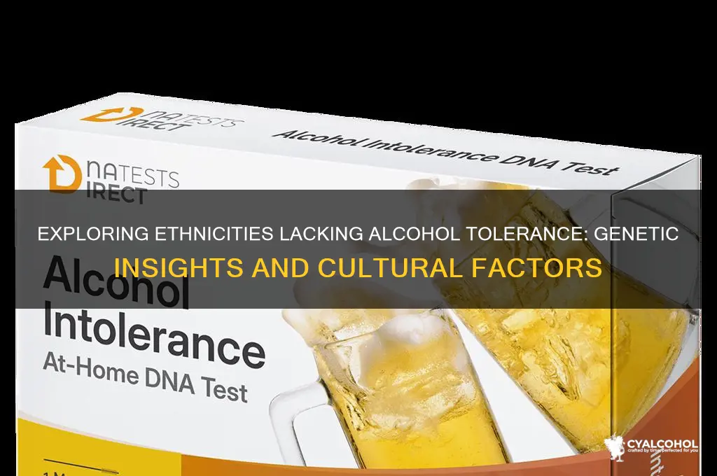 Exploring Ethnicities Lacking Alcohol Tolerance: Genetic Insights And ...