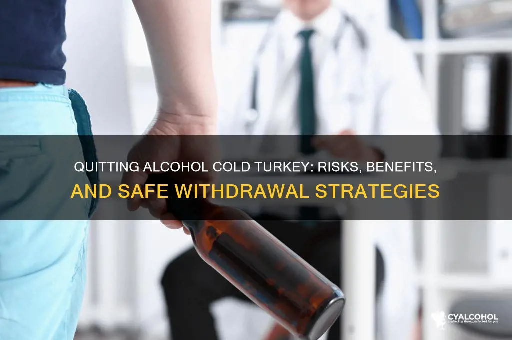 Quitting Alcohol Cold Turkey: Risks, Benefits, And Safe Withdrawal ...