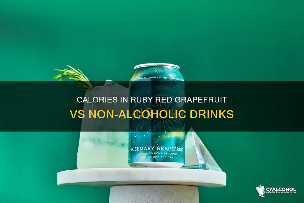 Calories In Ruby Red Grapefruit Vs Non-Alcoholic Drinks | CyAlcohol