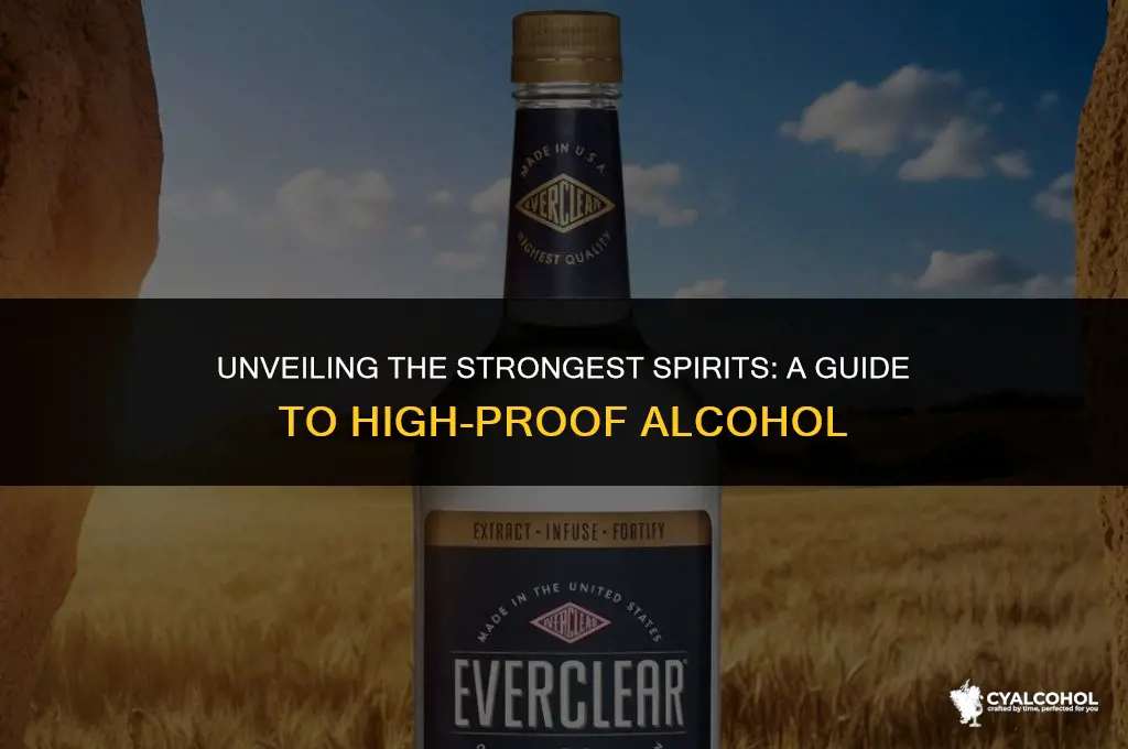 Unveiling The Strongest Spirits: A Guide To High-Proof Alcohol | CyAlcohol