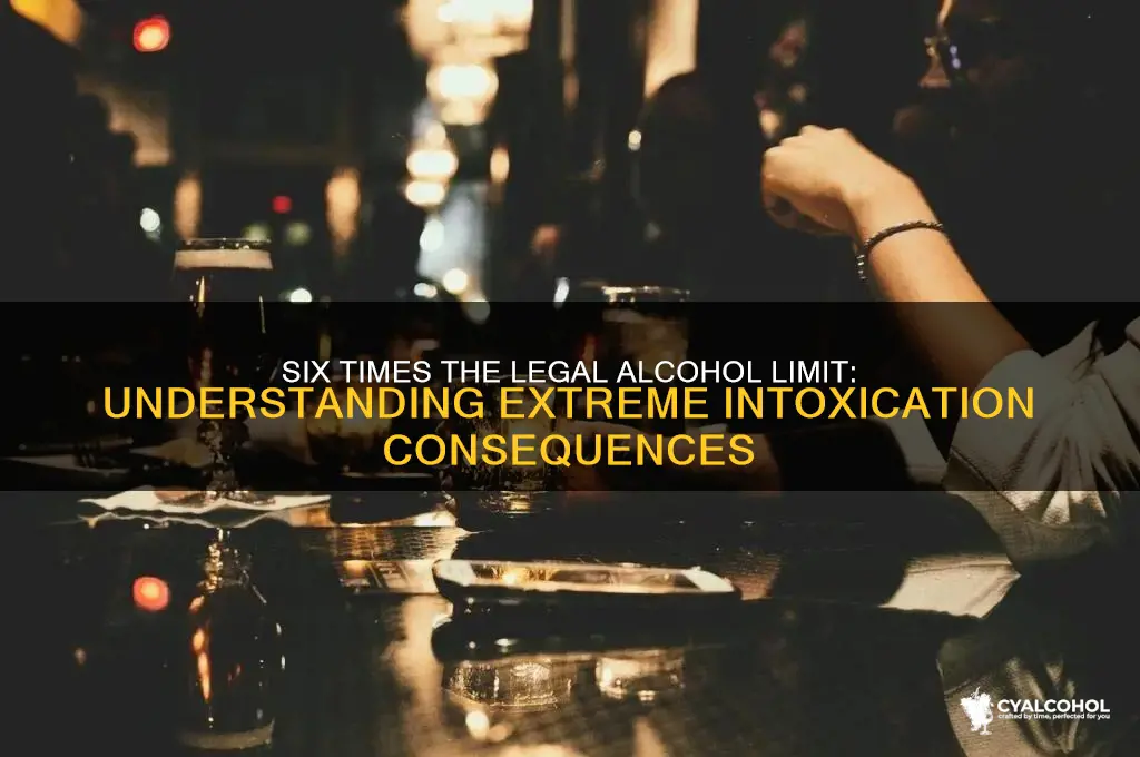 Six Times The Legal Alcohol Limit: Understanding Extreme Intoxication ...