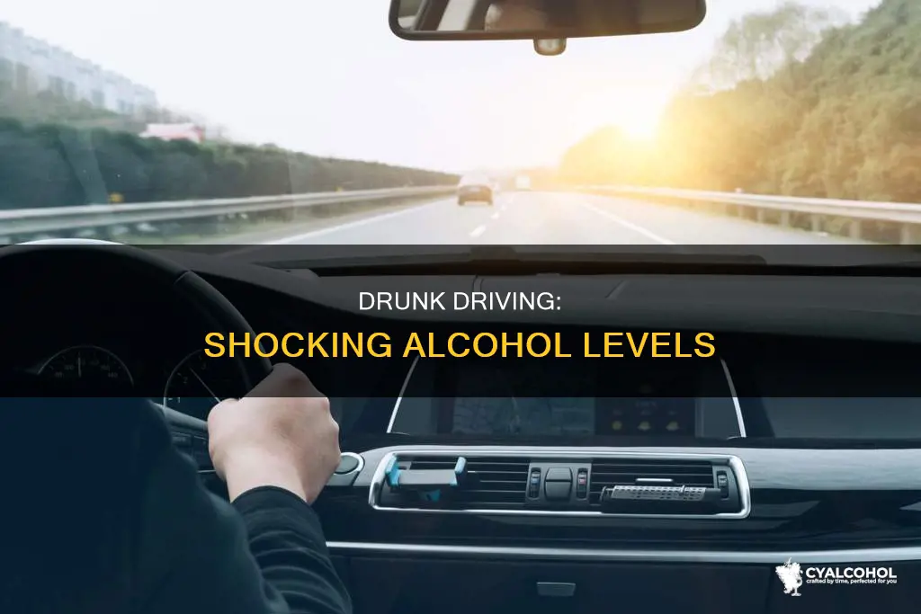 Drunk Driving: Shocking Alcohol Levels | CyAlcohol