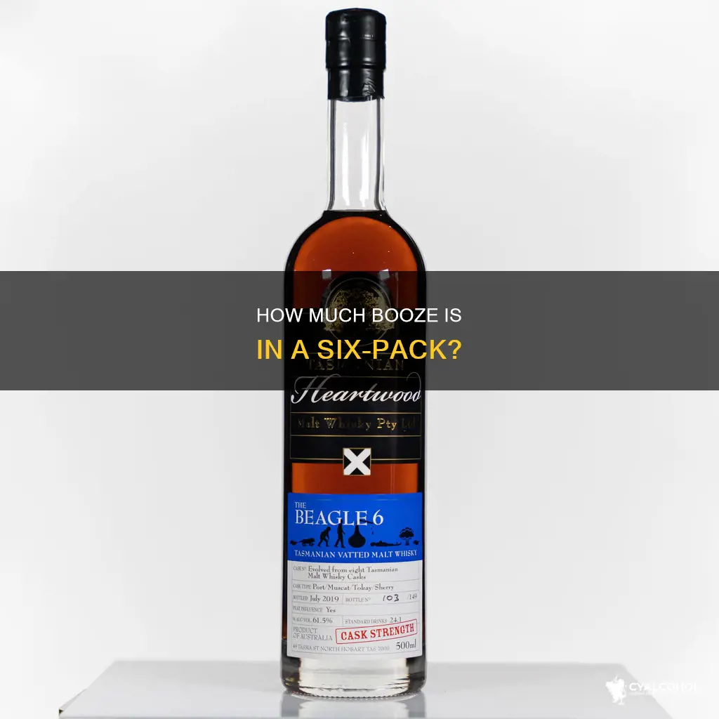 How Much Booze Is In A Six-Pack? | CyAlcohol