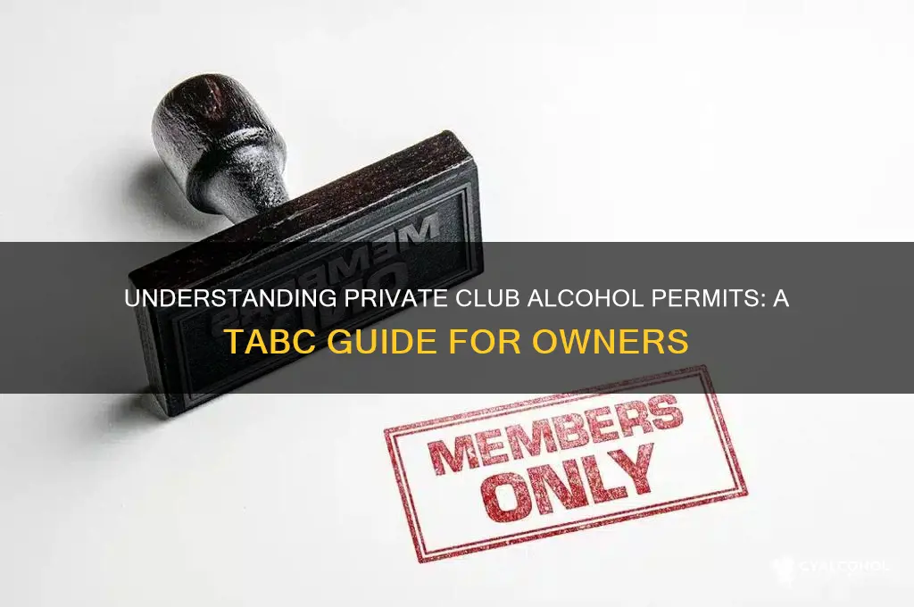 Understanding Private Club Alcohol Permits: A Tabc Guide For Owners ...