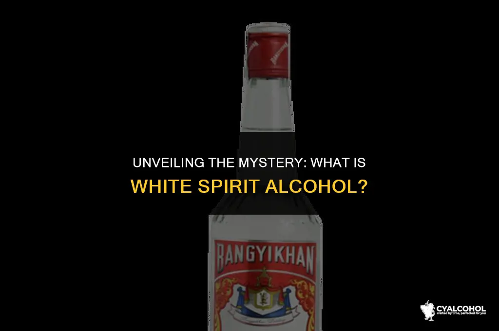 Unveiling The Mystery: What Is White Spirit Alcohol? | CyAlcohol