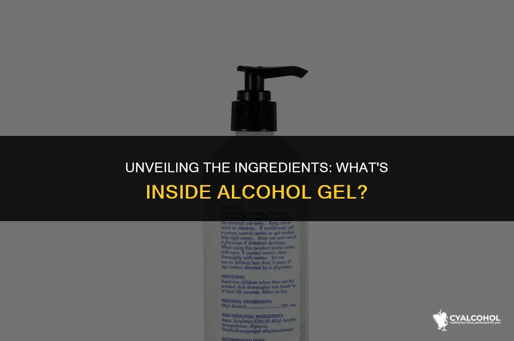 Unveiling The Ingredients: What's Inside Alcohol Gel? | CyAlcohol