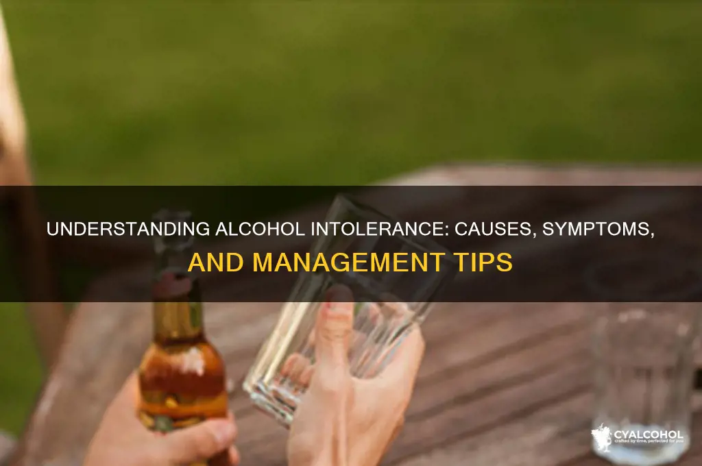Understanding Alcohol Intolerance: Causes, Symptoms, And Management ...