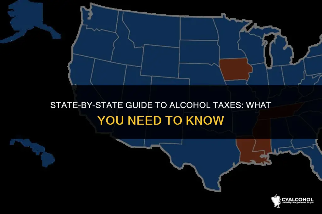 State-By-State Guide To Alcohol Taxes: What You Need To Know | CyAlcohol