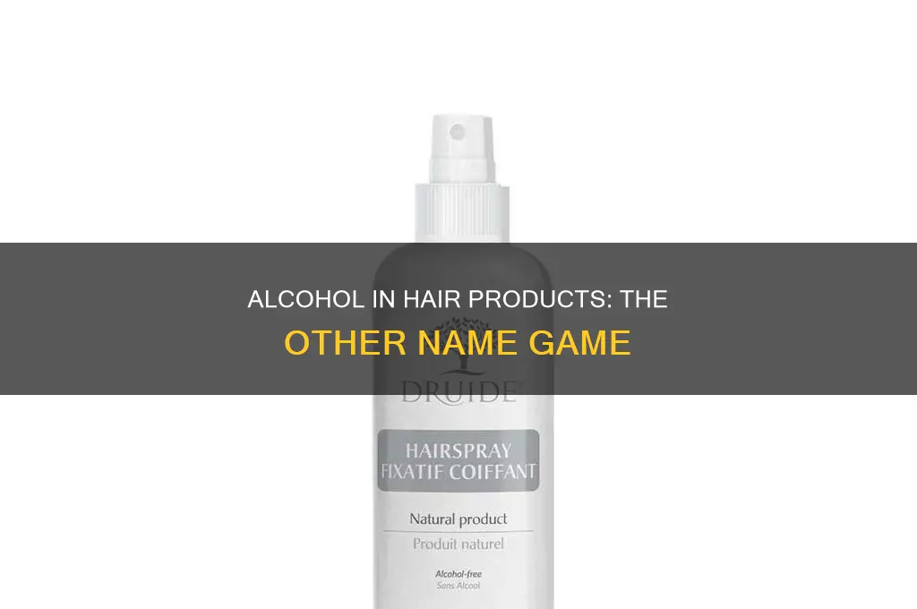 Alcohol In Hair Products: The Other Name Game | CyAlcohol