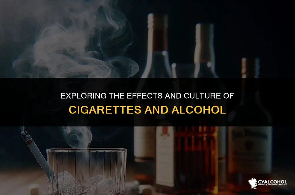 Exploring The Effects And Culture Of Cigarettes And Alcohol | CyAlcohol