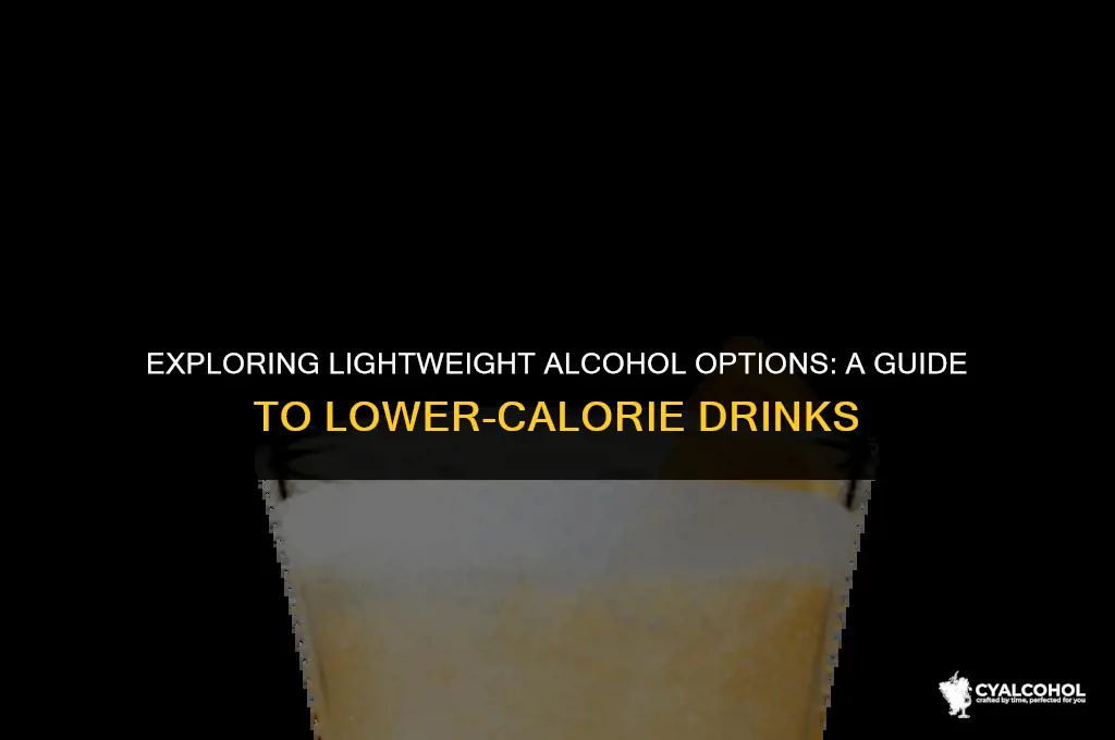 Exploring Lightweight Alcohol Options: A Guide To Lower-Calorie Drinks ...