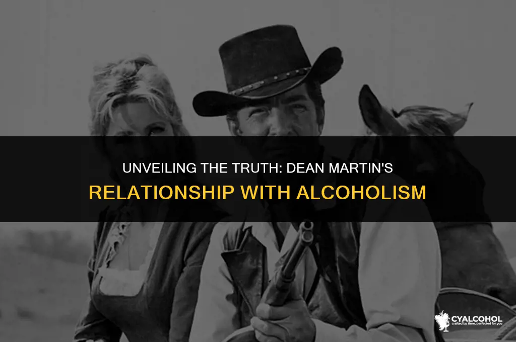 Unveiling The Truth: Dean Martin's Relationship With Alcoholism | CyAlcohol