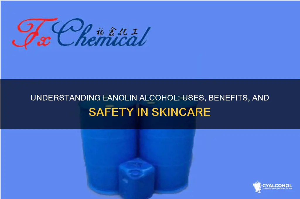 Understanding Lanolin Alcohol: Uses, Benefits, And Safety In Skincare ...