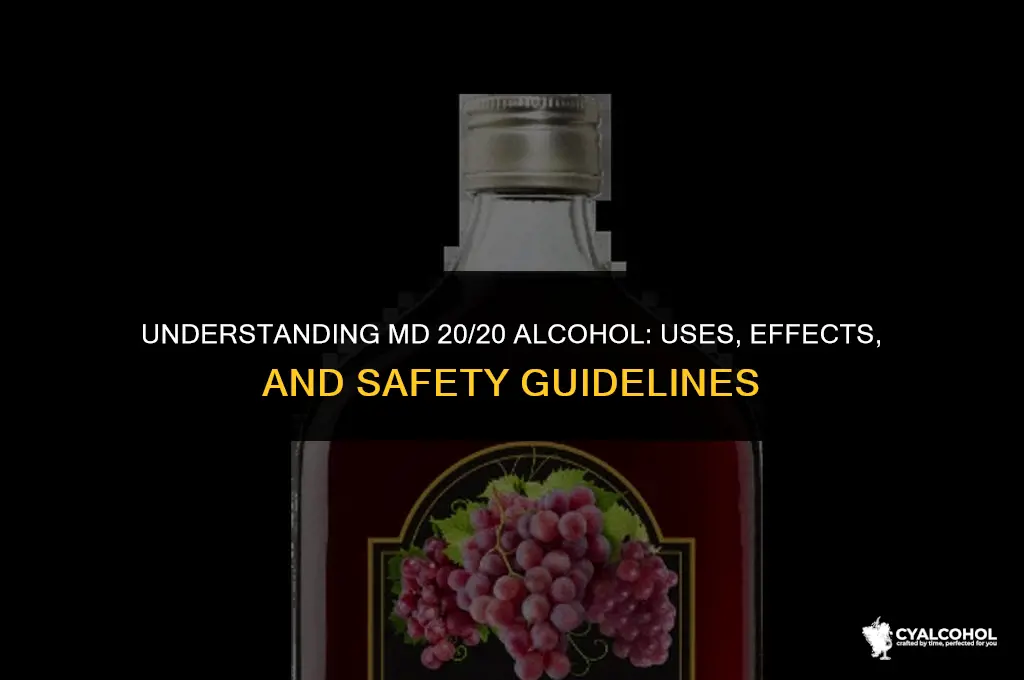 Understanding Md 20/20 Alcohol: Uses, Effects, And Safety Guidelines ...