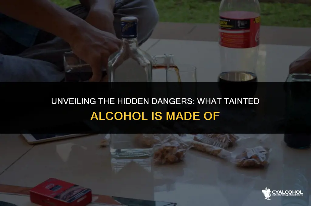 Unveiling The Hidden Dangers: What Tainted Alcohol Is Made Of | CyAlcohol