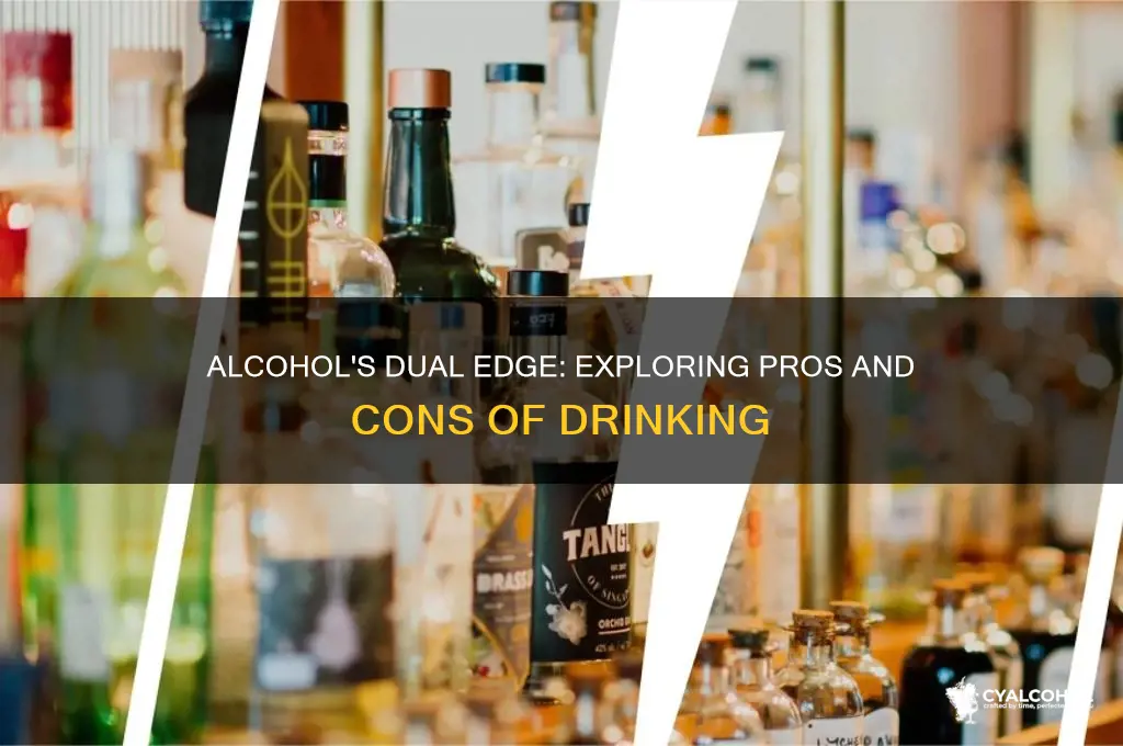 Alcohol's Dual Edge: Exploring Pros And Cons Of Drinking | CyAlcohol
