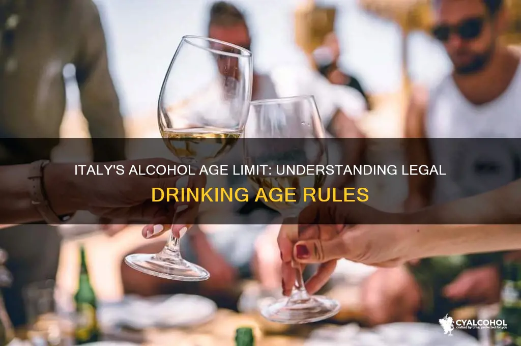 Italy's Alcohol Age Limit: Understanding Legal Drinking Age Rules ...