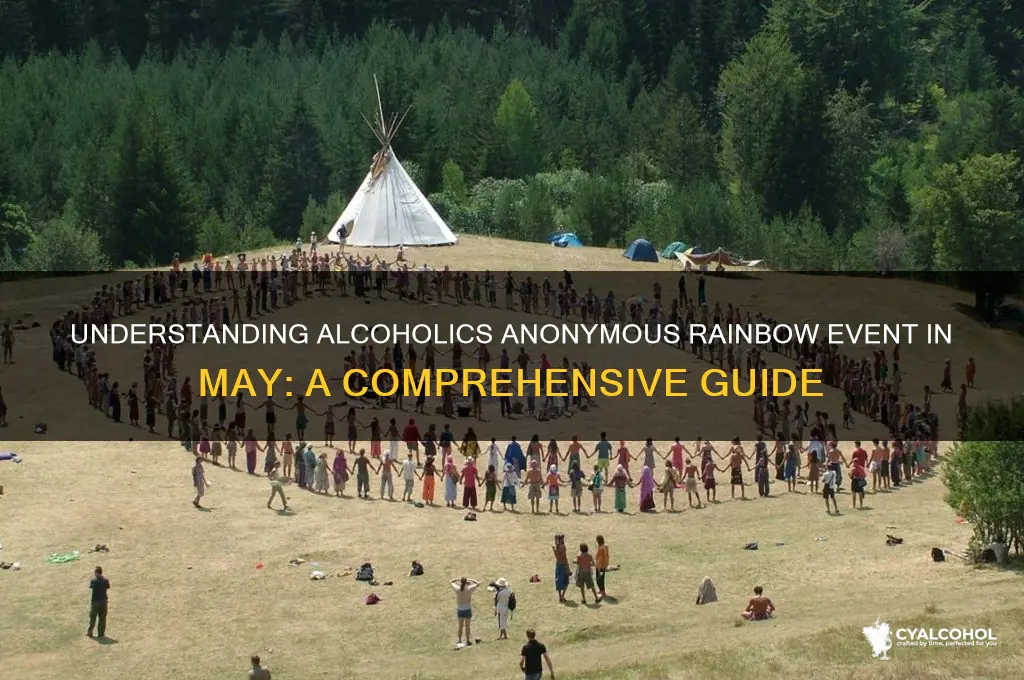 Understanding Alcoholics Anonymous Rainbow Event In May: A ...