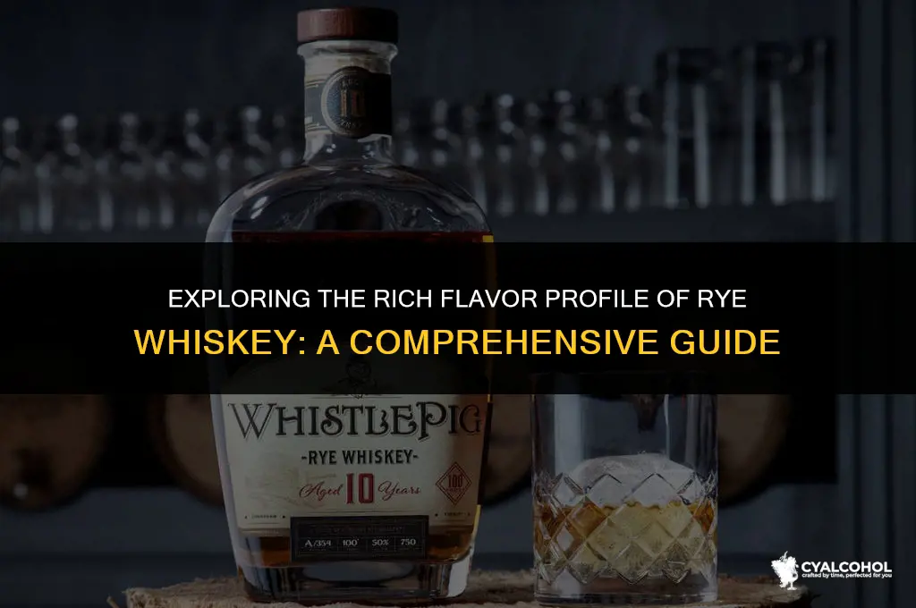 Exploring The Rich Flavor Profile Of Rye Whiskey: A Comprehensive Guide ...