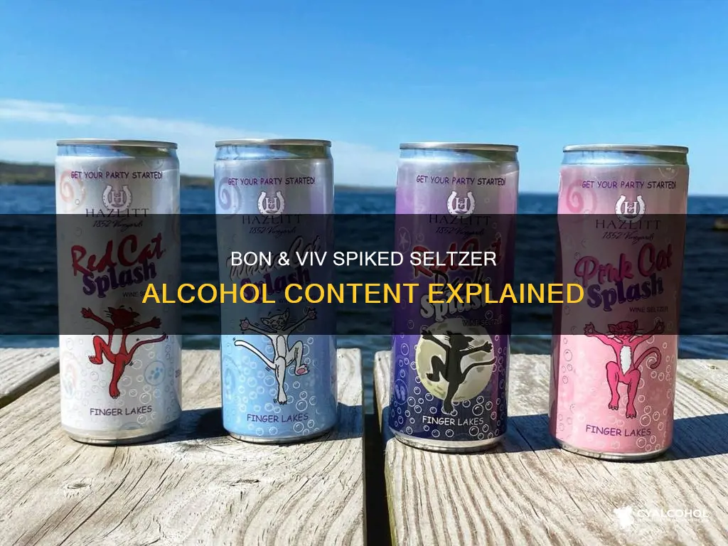 Bon & Viv Spiked Seltzer Alcohol Content Explained | CyAlcohol