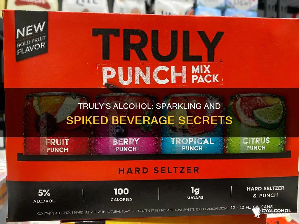 Truly's Alcohol: Sparkling And Spiked Beverage Secrets | CyAlcohol