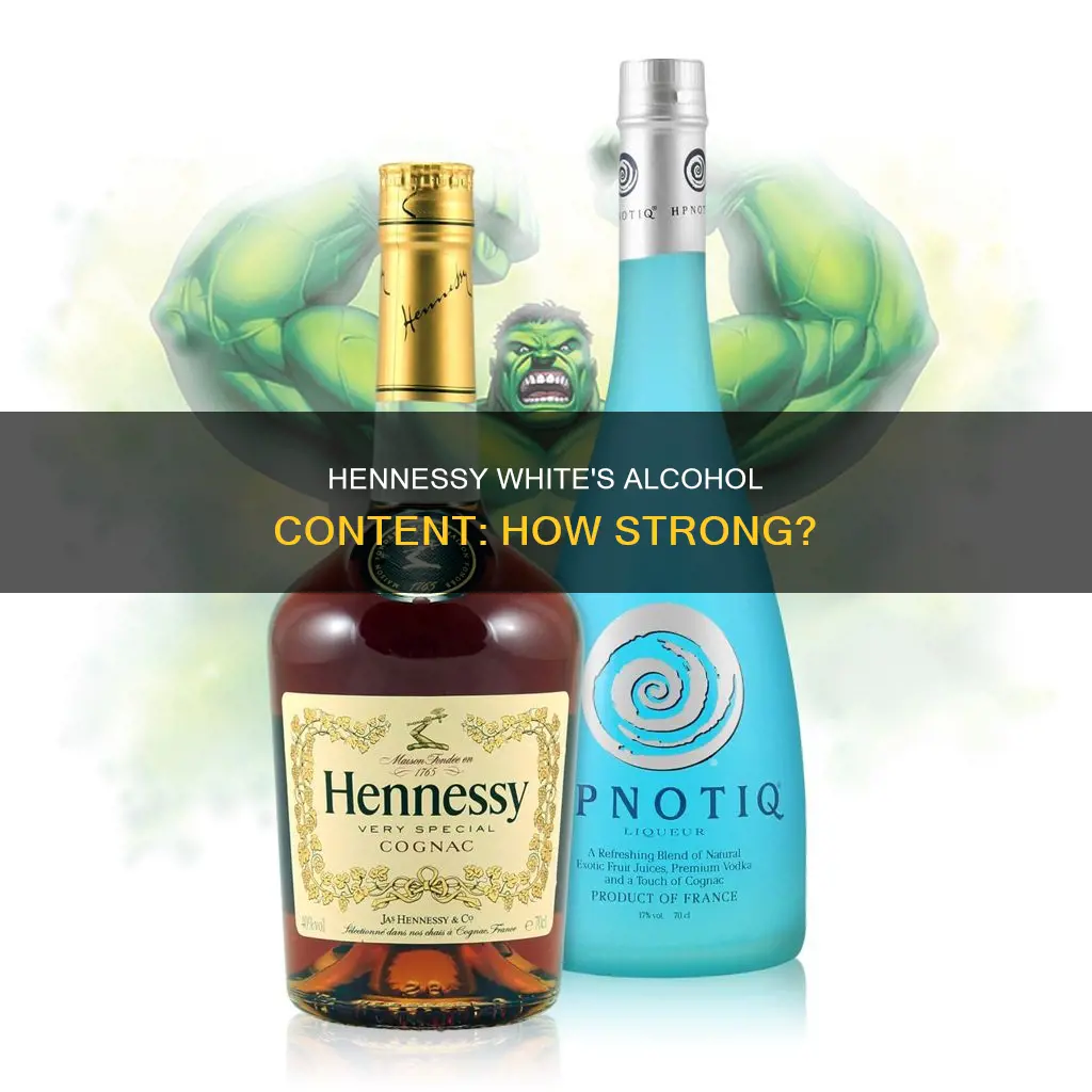 Hennessy White's Alcohol Content: How Strong? | CyAlcohol