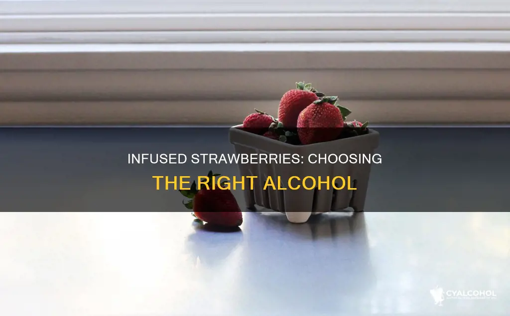 Infused Strawberries: Choosing The Right Alcohol | CyAlcohol
