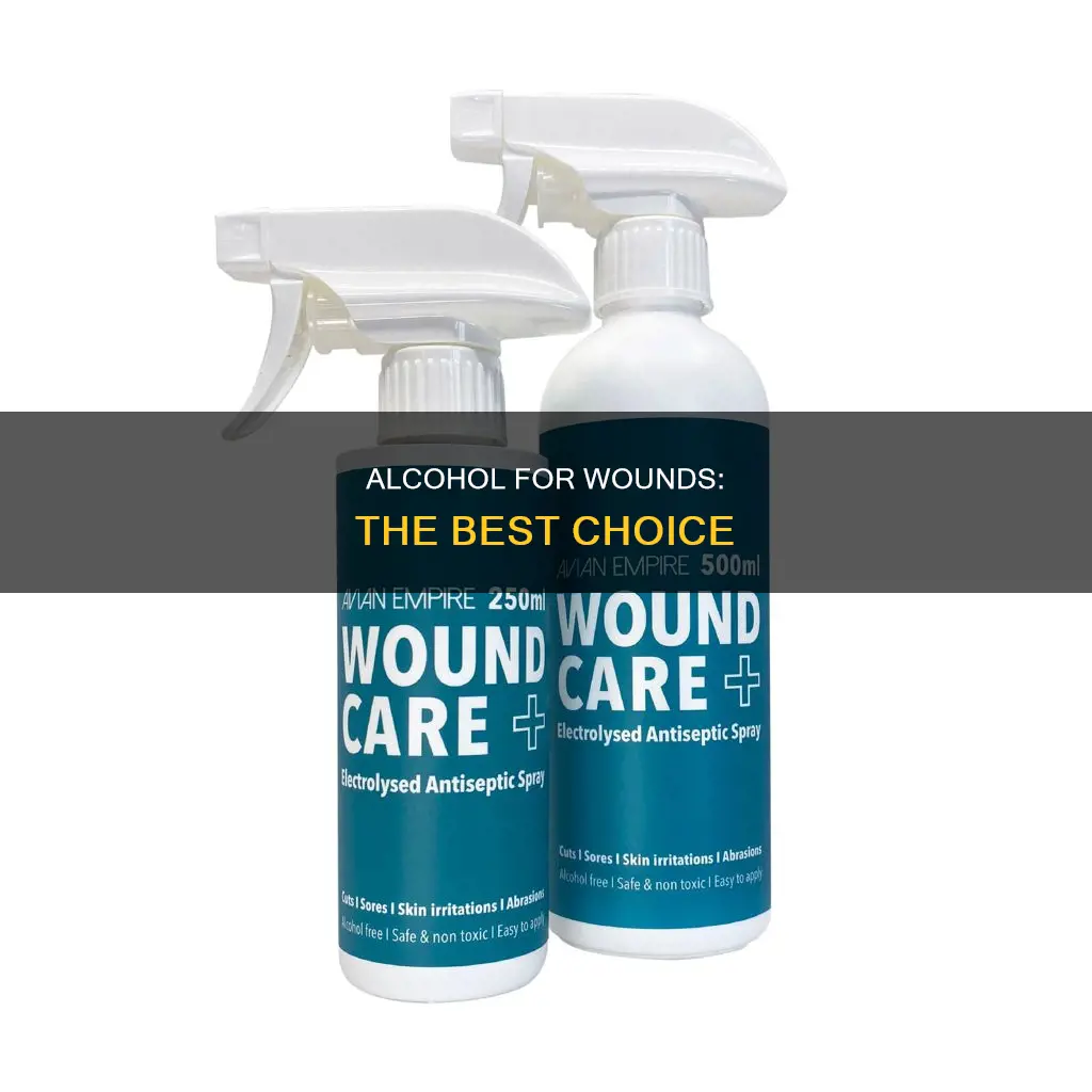 Alcohol For Wounds: The Best Choice | CyAlcohol