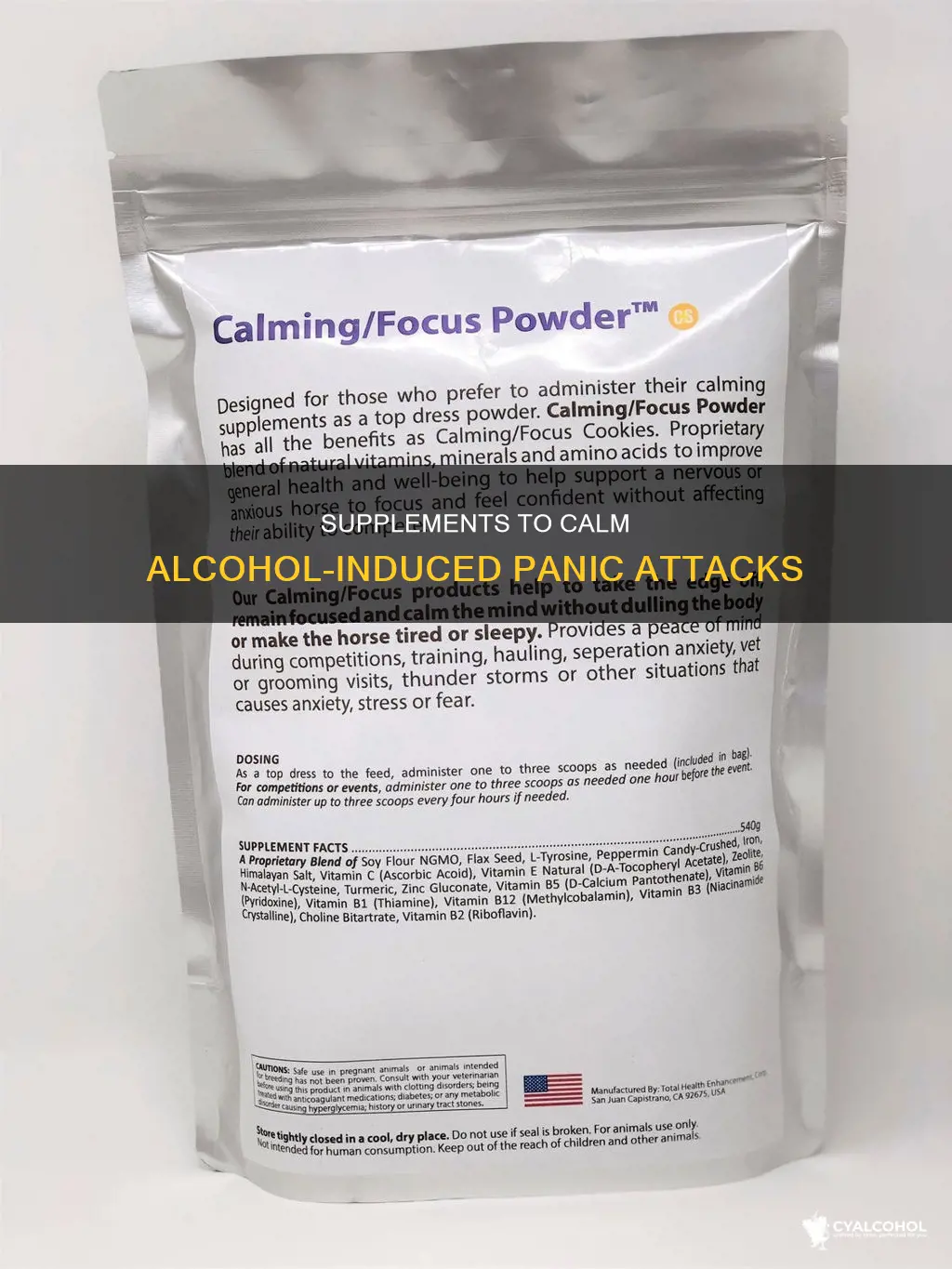 Supplements To Calm Alcohol-Induced Panic Attacks | CyAlcohol