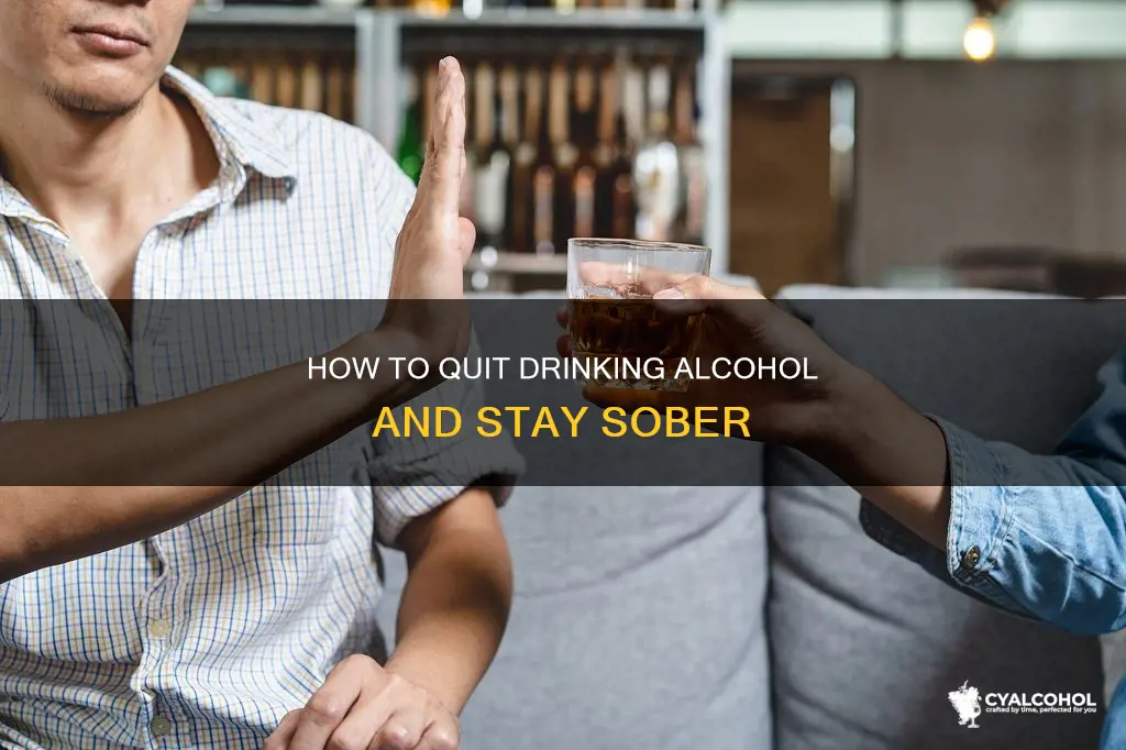 How To Quit Drinking Alcohol And Stay Sober | CyAlcohol