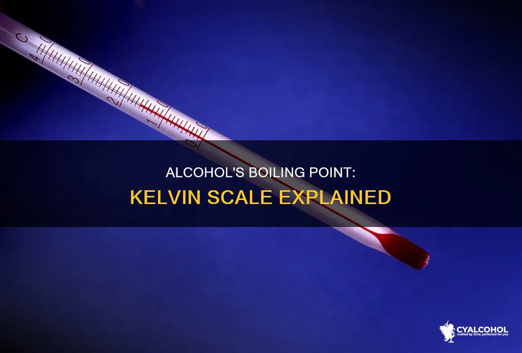Alcohol's Boiling Point: Kelvin Scale Explained | CyAlcohol