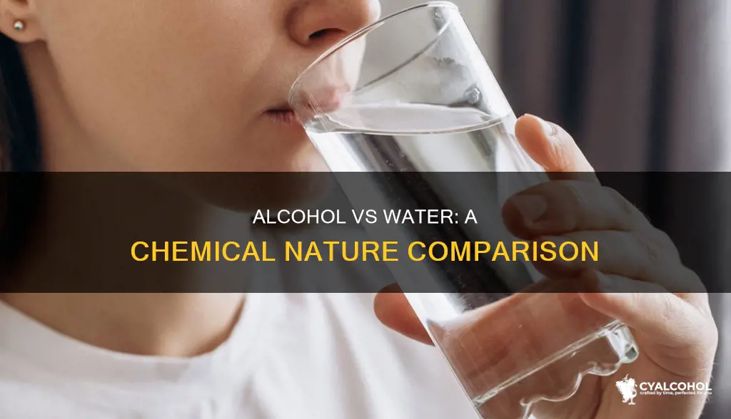 Alcohol Vs Water: A Chemical Nature Comparison | CyAlcohol