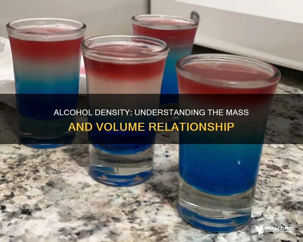 Alcohol Density: Understanding The Mass And Volume Relationship | CyAlcohol