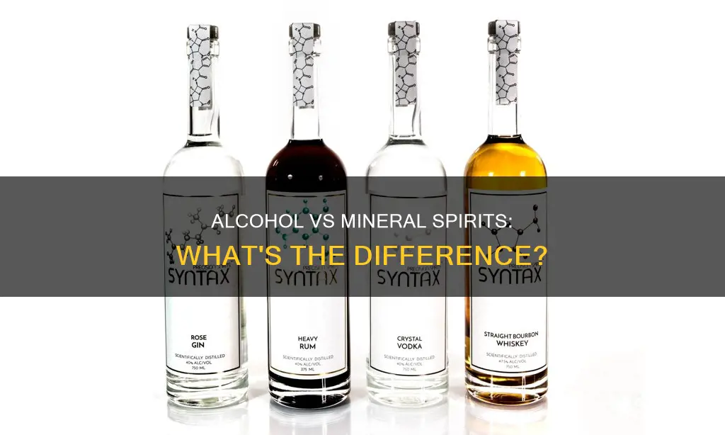 Mineral Spirits Vs Denatured Alcohol