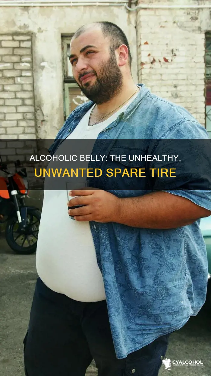 Alcoholic Belly: The Unhealthy, Unwanted Spare Tire | CyAlcohol