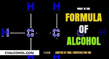 Understanding Alcohol: Chemical Formula And Its Molecular Structure ...