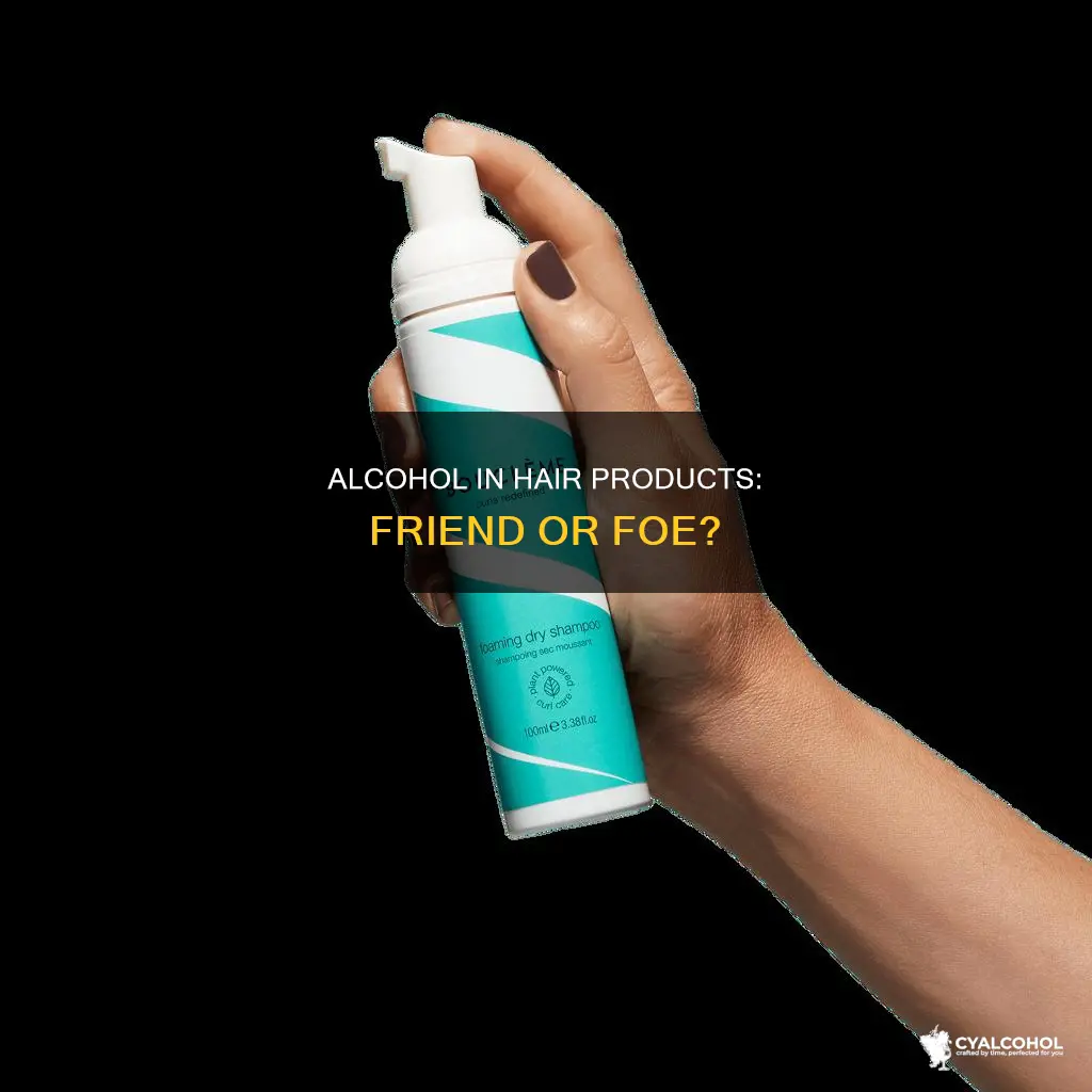 Alcohol In Hair Products: Friend Or Foe? | CyAlcohol