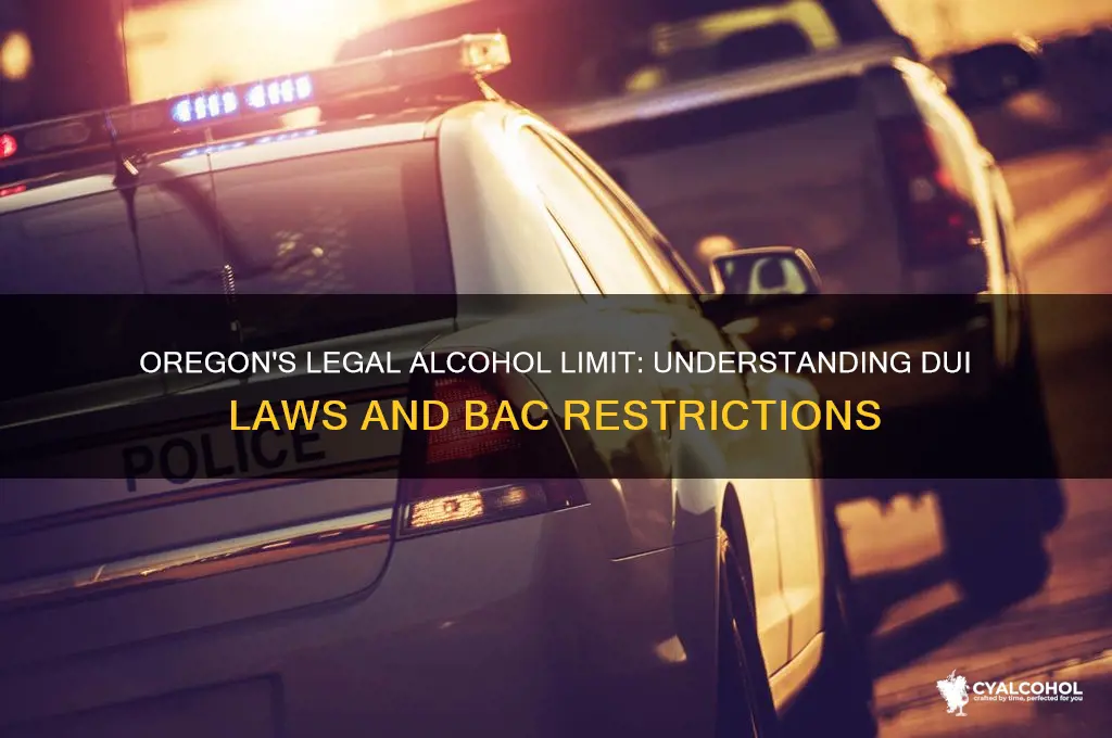 Oregon's Legal Alcohol Limit: Understanding Dui Laws And Bac ...