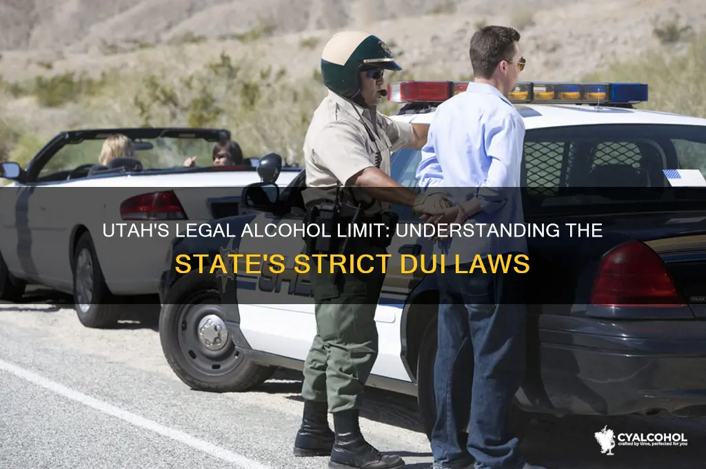 Utah's Legal Alcohol Limit: Understanding The State's Strict Dui Laws ...