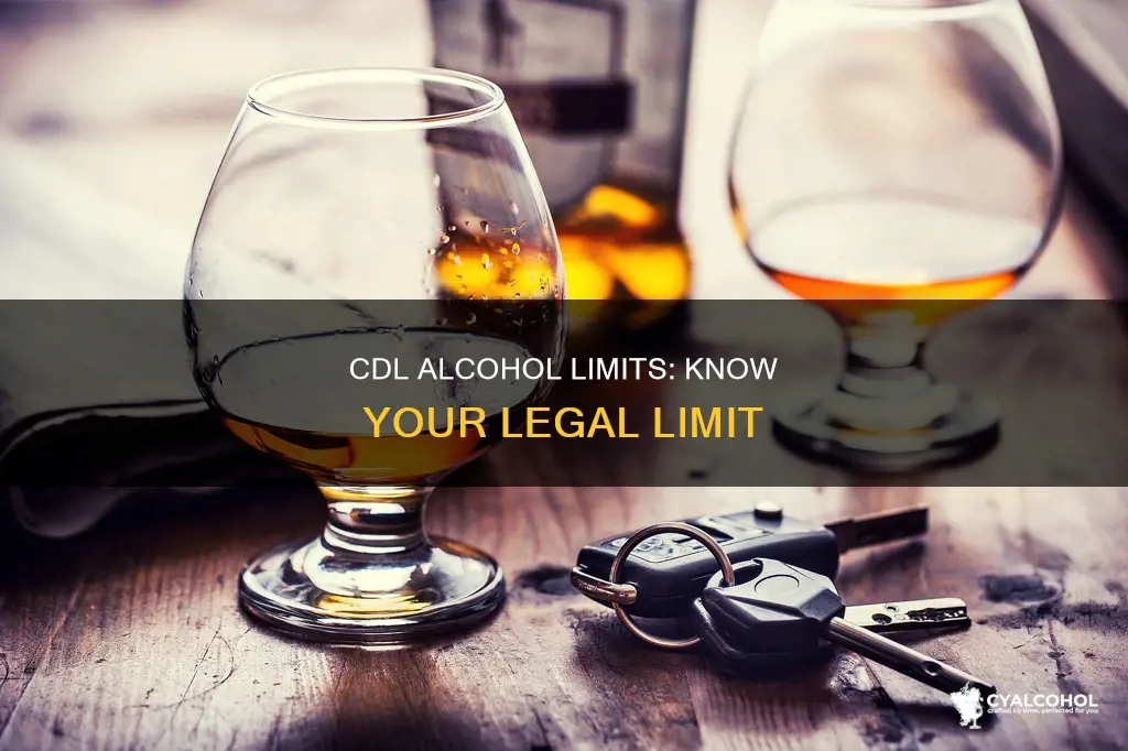Cdl Alcohol Limits: Know Your Legal Limit | CyAlcohol