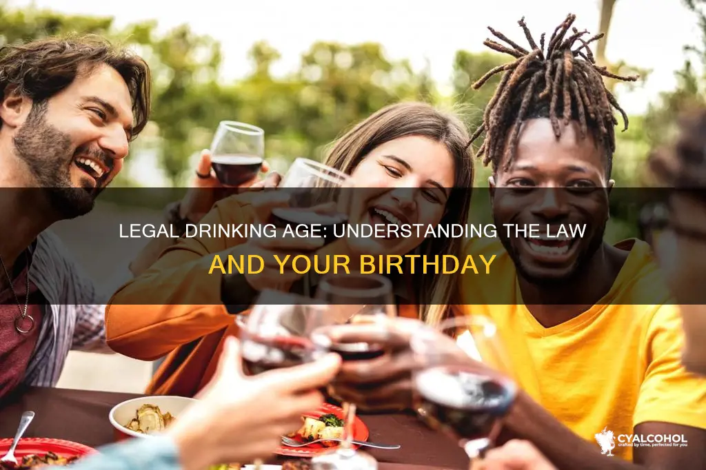 Legal Drinking Age: Understanding The Law And Your Birthday | CyAlcohol