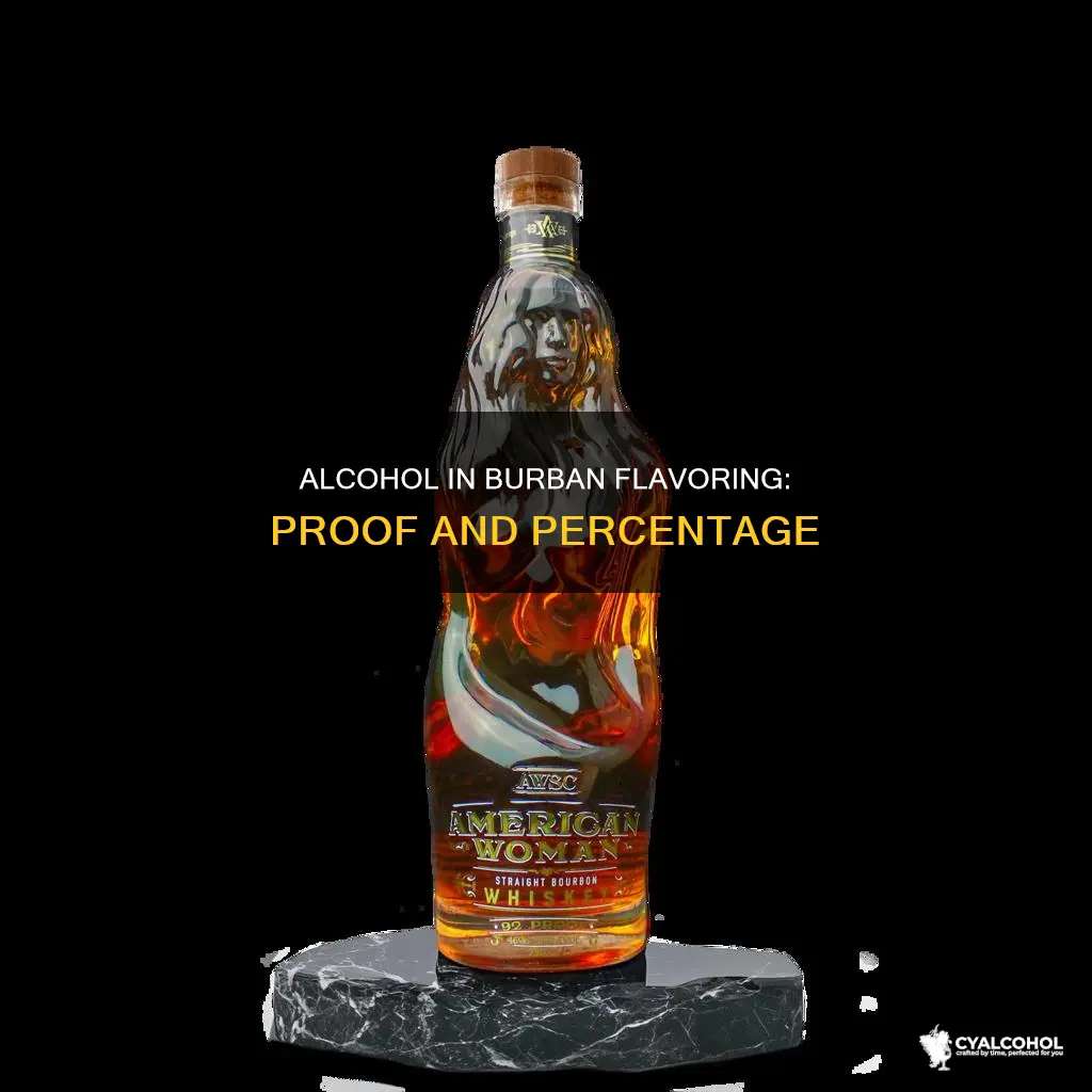 Alcohol In Burban Flavoring: Proof And Percentage | CyAlcohol