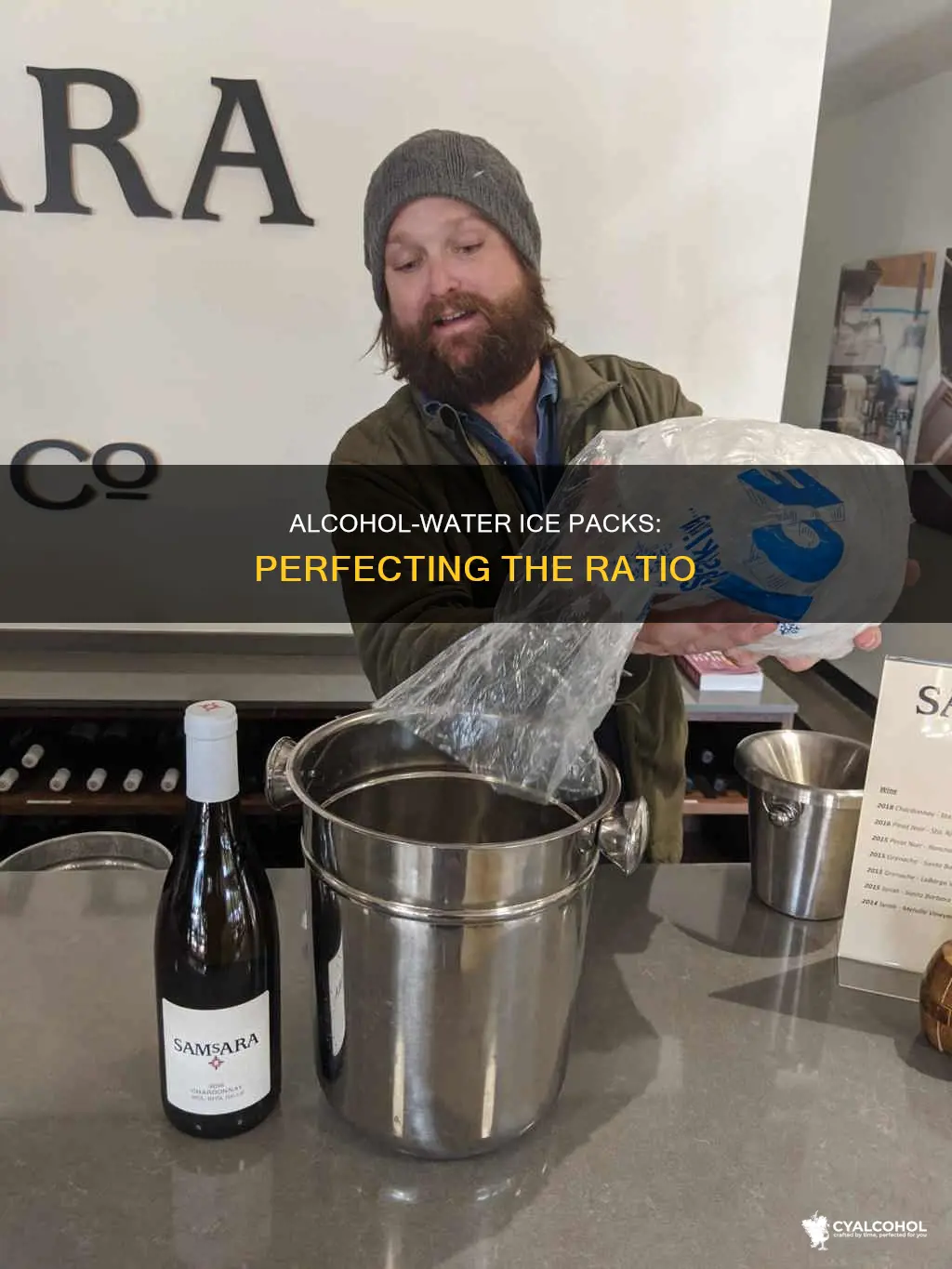 Alcohol-Water Ice Packs: Perfecting The Ratio | CyAlcohol