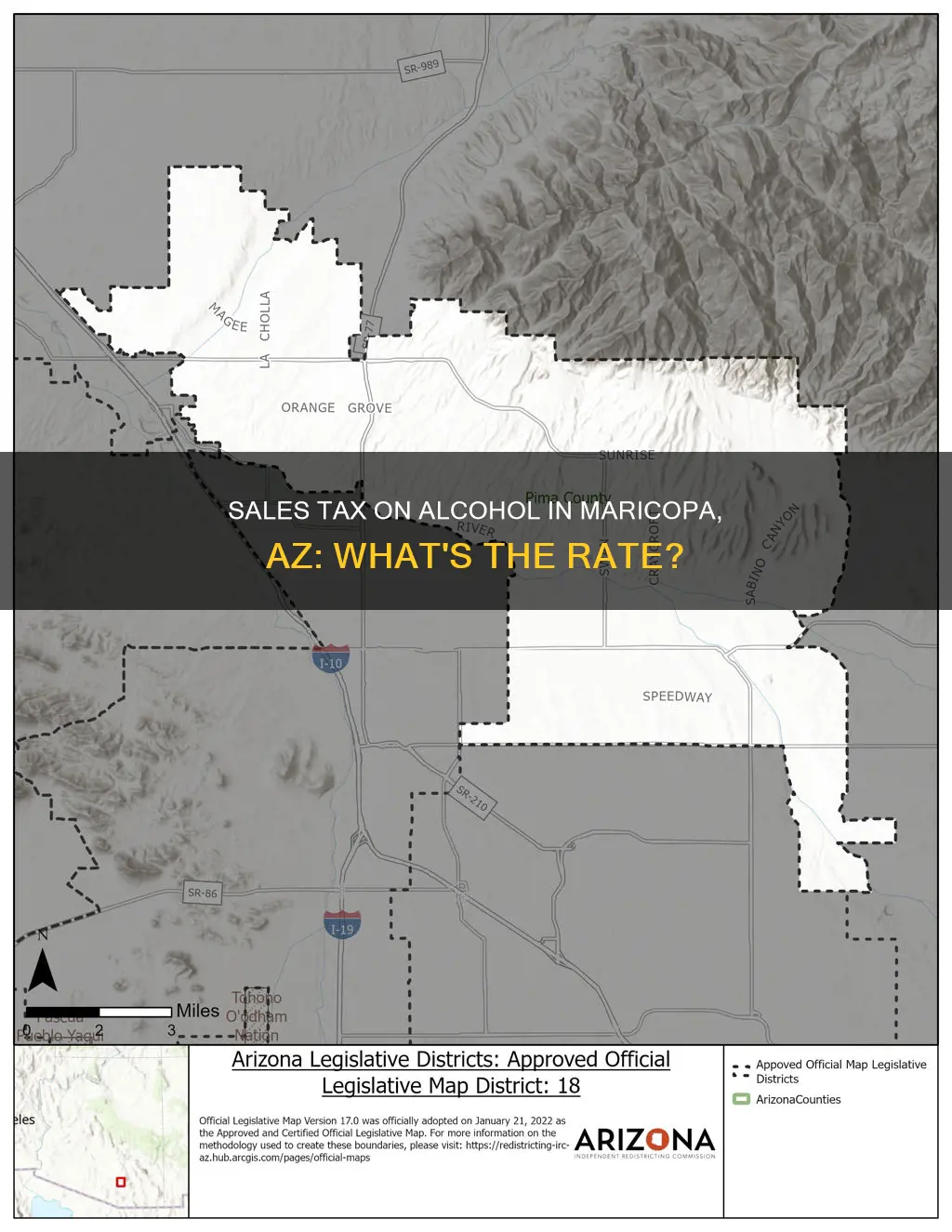 Sales Tax On Alcohol In Maricopa, Az: What's The Rate? | CyAlcohol