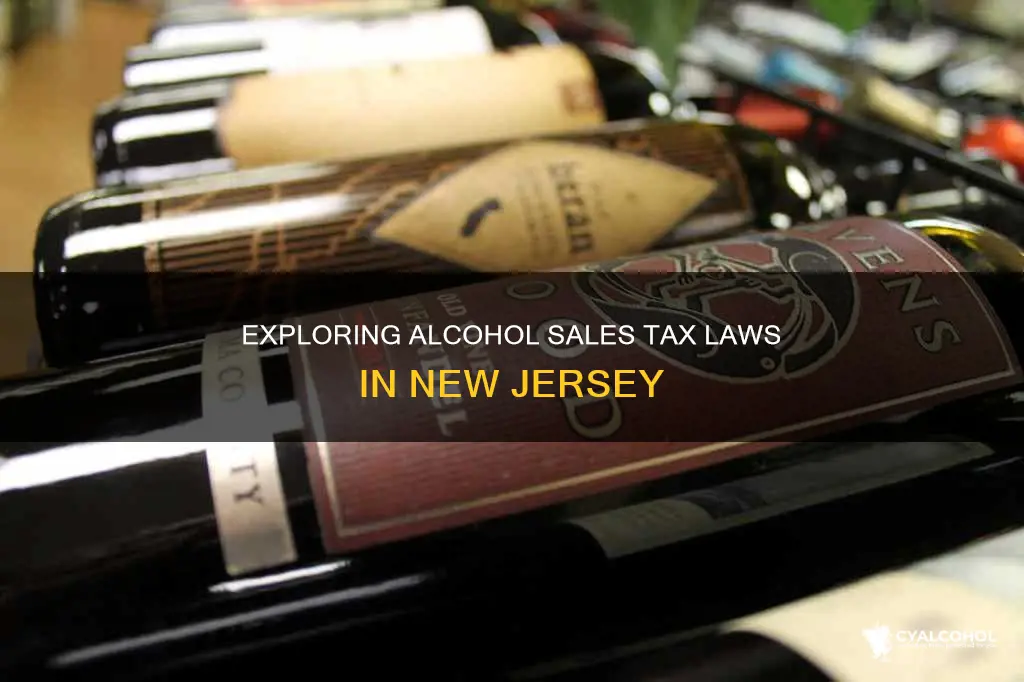 Exploring Alcohol Sales Tax Laws In New Jersey | CyAlcohol