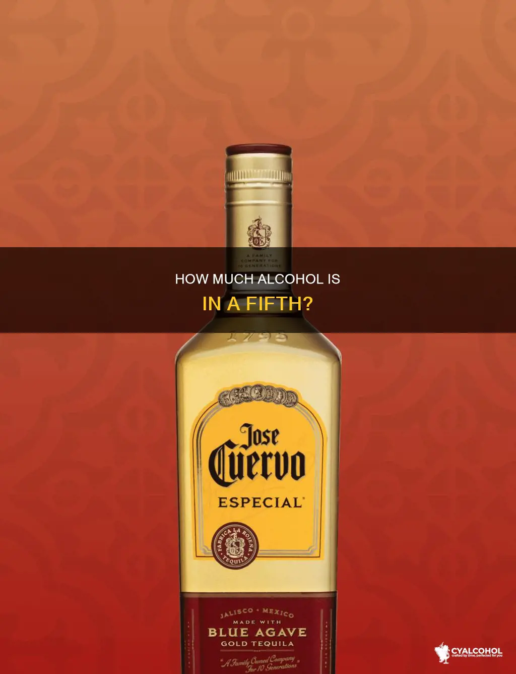 How Much Alcohol Is In A Fifth? | CyAlcohol
