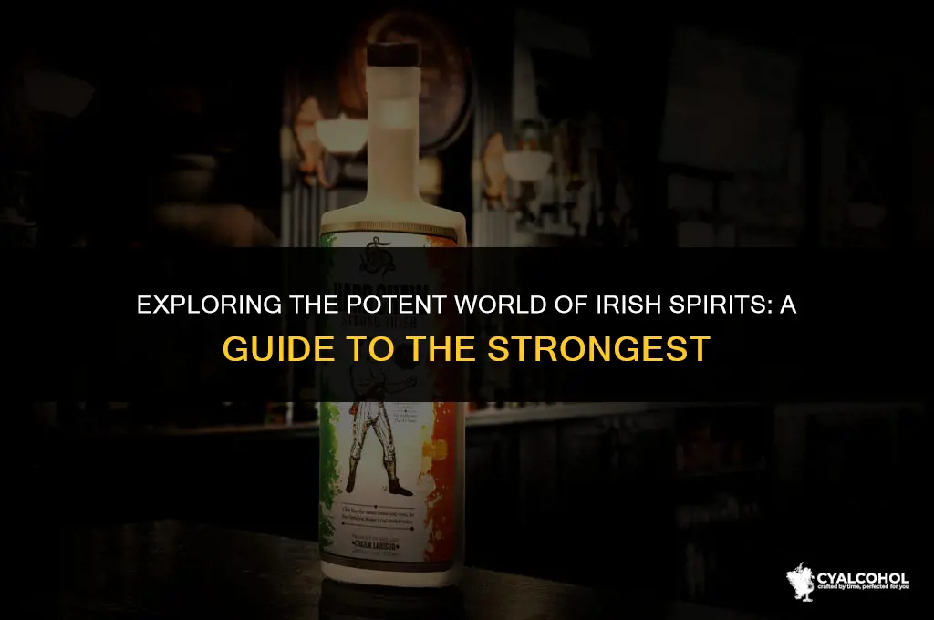 Exploring The Potent World Of Irish Spirits: A Guide To The Strongest ...